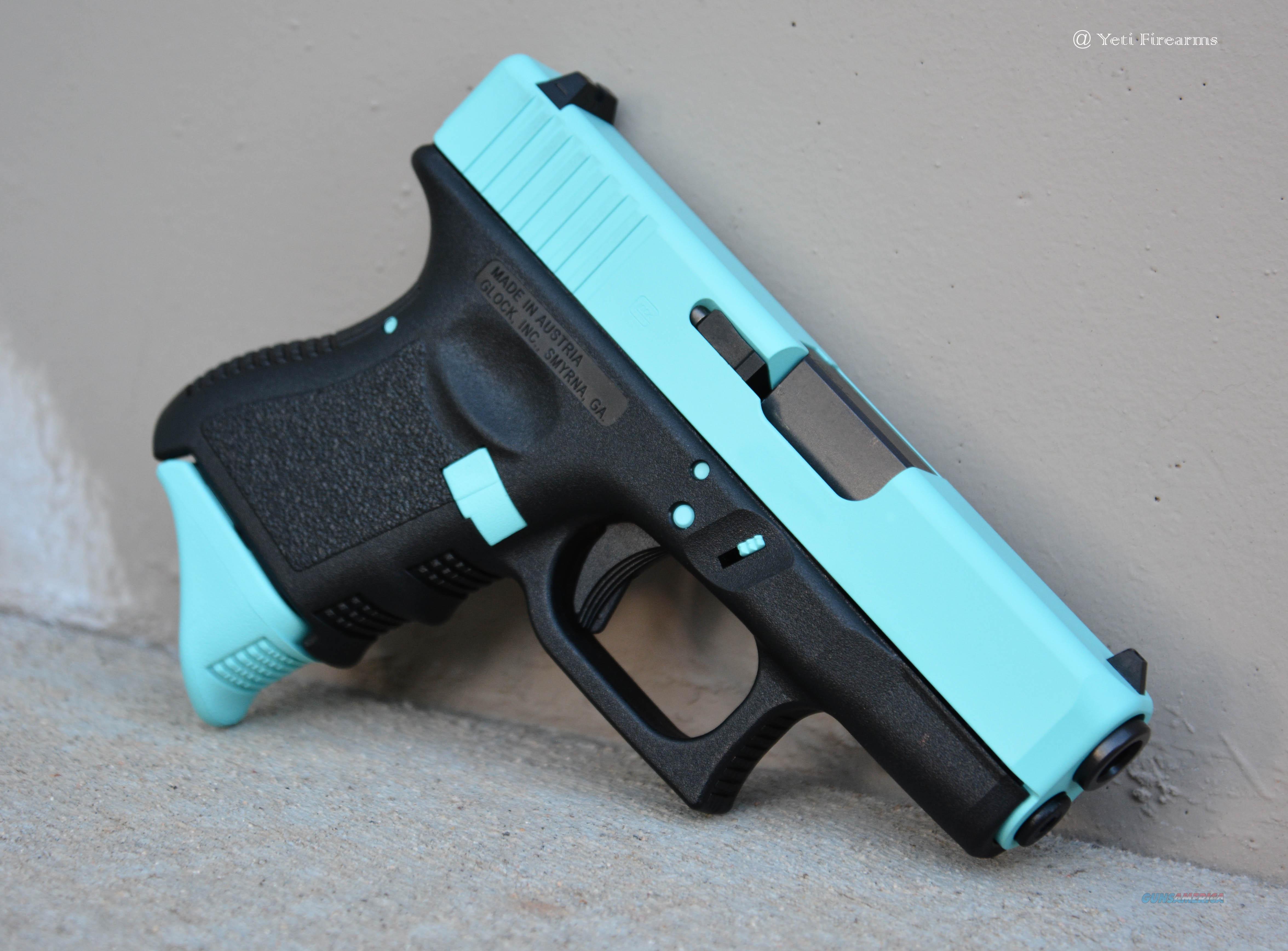 X-Werks Glock 26 G3 9mm robin's egg blue Pearce... for sale