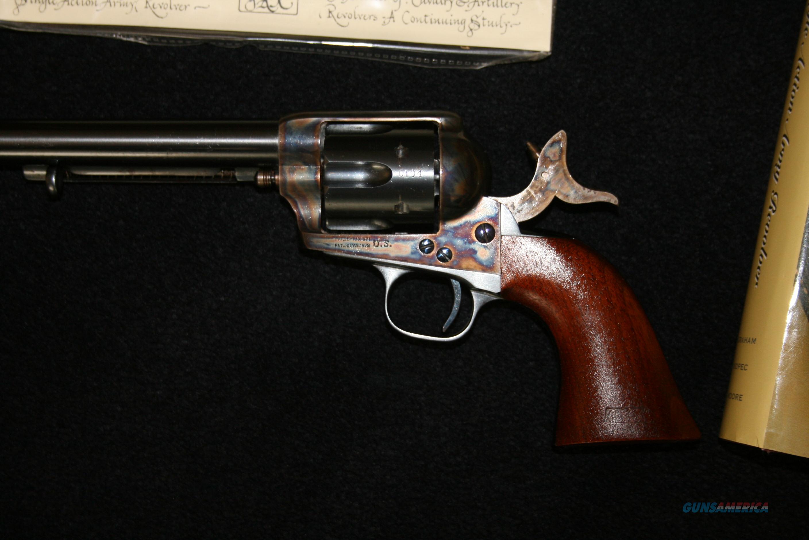 BEAUTIFUL 1874 COLT 45LC SAA "US" AINSWORTH + L... for sale