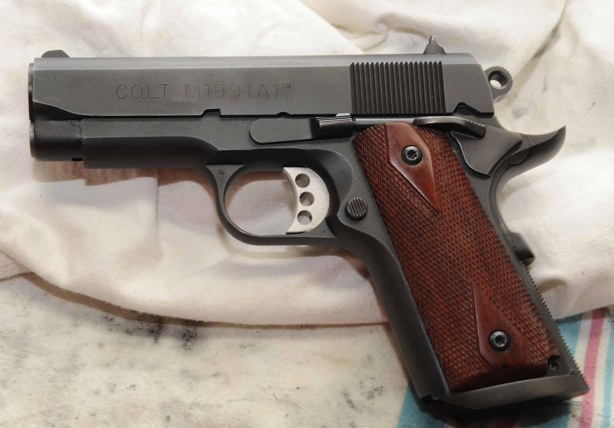 Colt 1911A1 Custom Compact Mass OK for sale