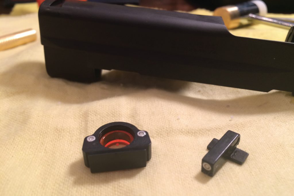 Dead Ringer’s Snake Eyes Pistol Sights -- Installation and Review
