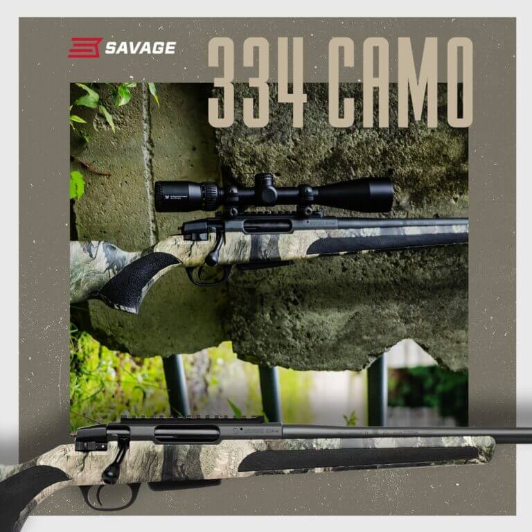 Savage Arms: Model 334 Now in Camo, New Calibers