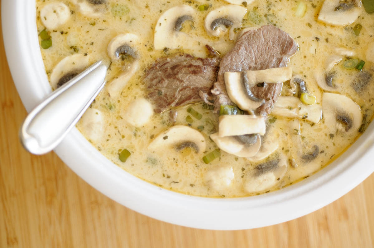 Simple Gourmet: Tom Kha Elk Soup - Patriots Who Carry