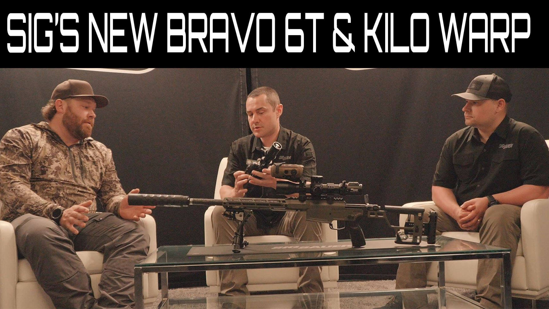 SIG'S New Bravo 6T Scope and Kilo Warp Rangefinder