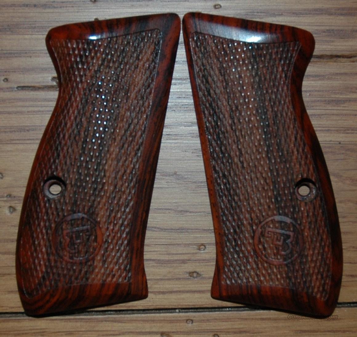 CZ 75 compact checkered factory grips for sale