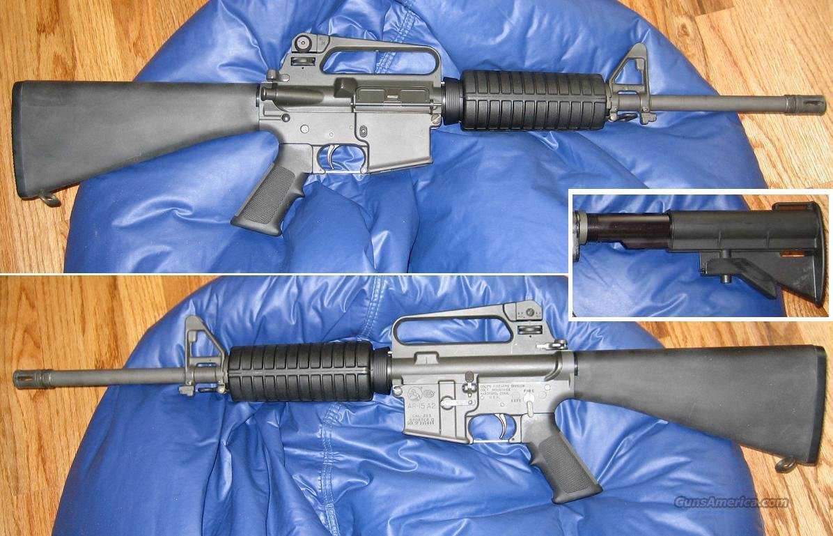 COLT PRE-BAN AR15 AR-15 A2 CARBINE RIFLE 16” BA... for sale