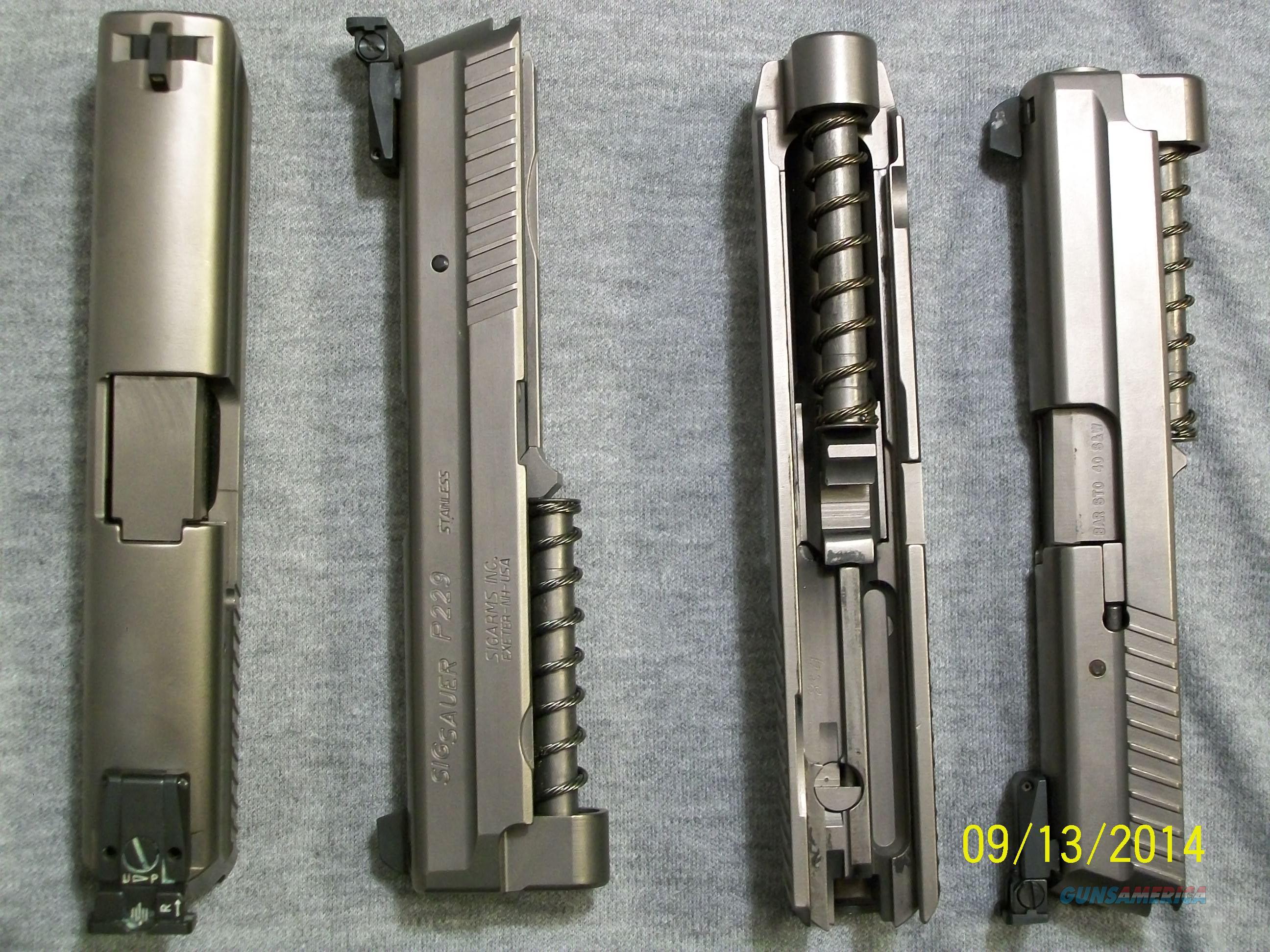 Custom Sig Sauer P229 Complete Upper NP3, BarSt... for sale